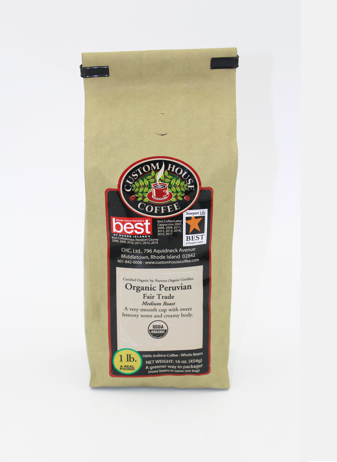 Organic Coffees – Custom House Coffee